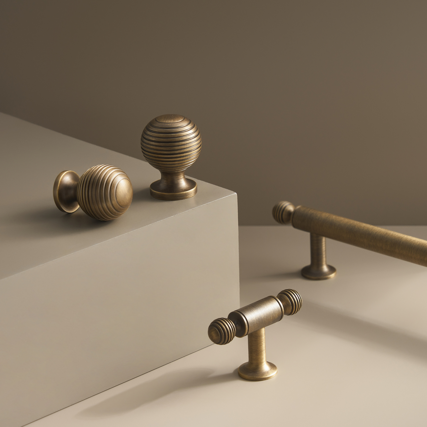 NORA / Solid Brass Knobs - Handle Shop Couture