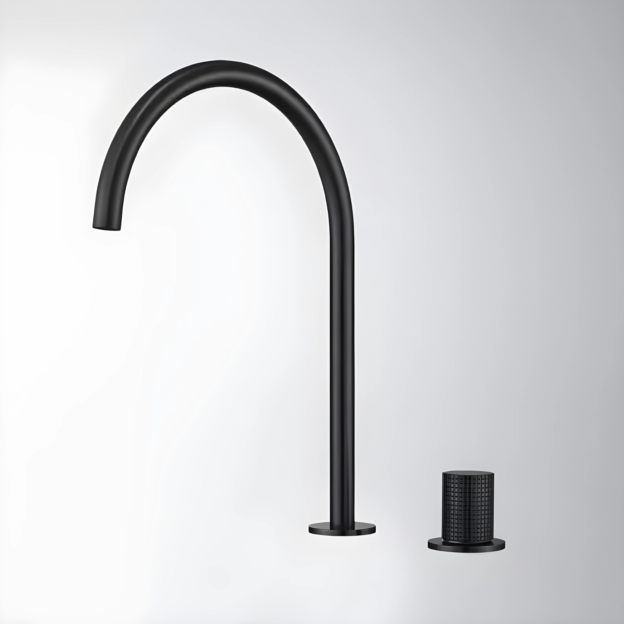 SENS / Brass Knurled Mixer Tap Faucet - Handle Shop Couture