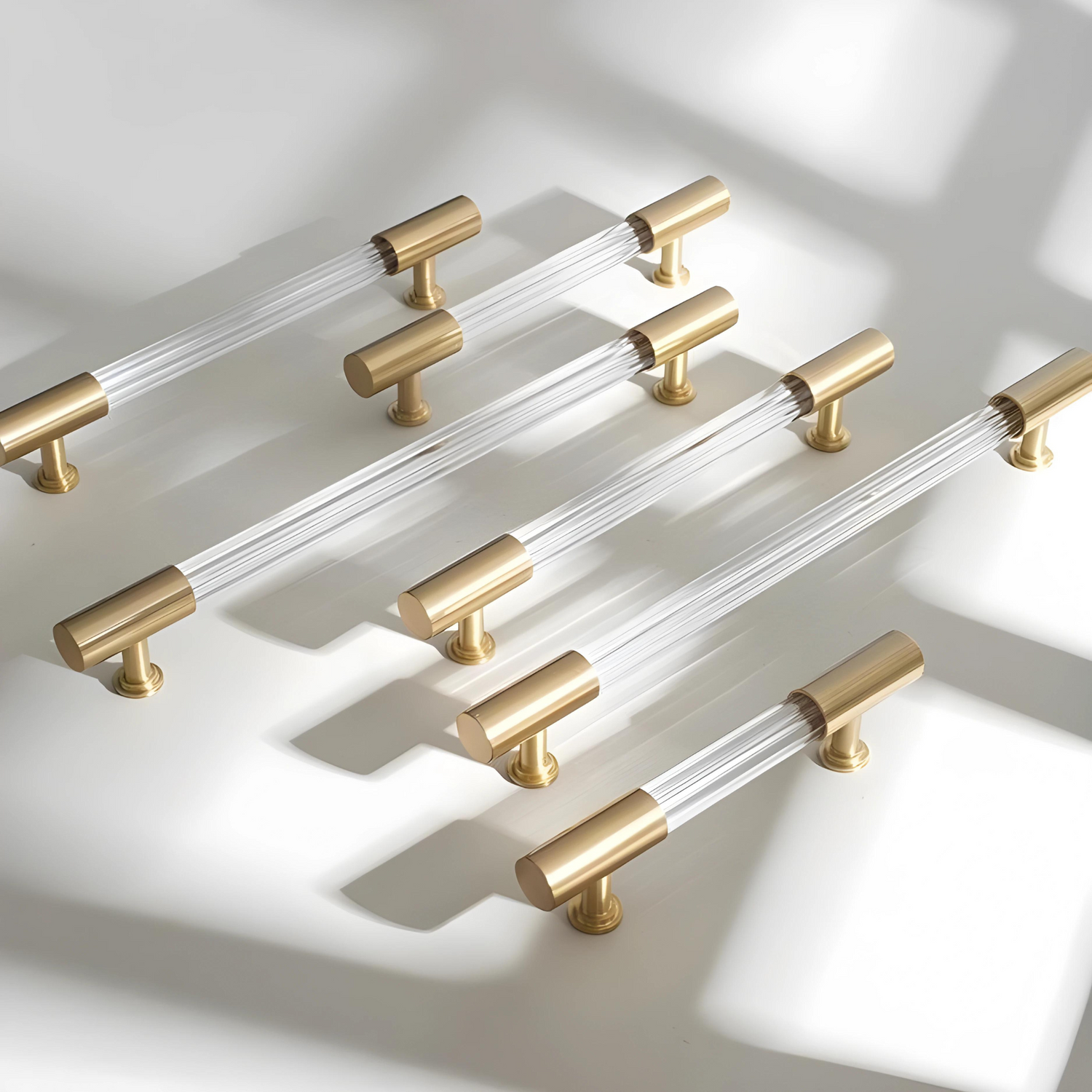 LORO / Acrylic & Brass Handles - Handle Shop Couture