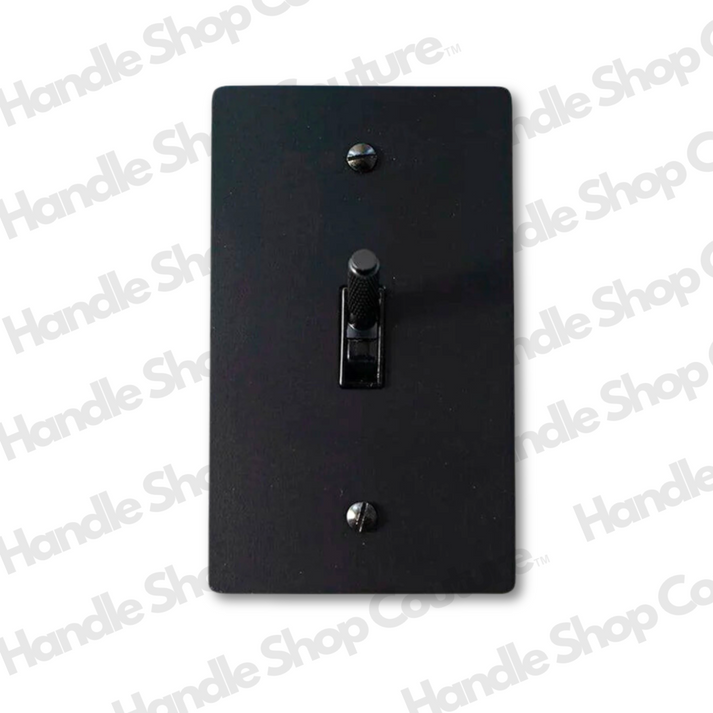 KLAS / Brass Light Switch (1-Gang) - Handle Shop Couture