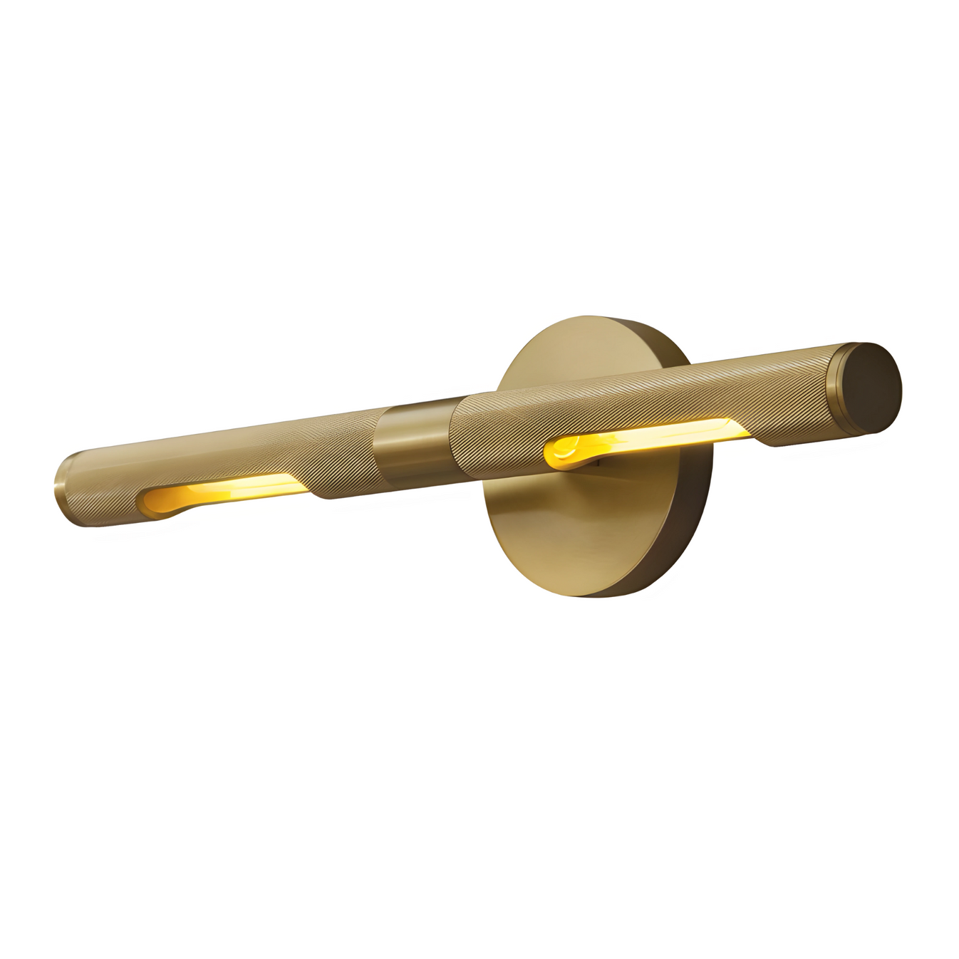 GILLY / Knurled Brass Wall Light - Handle Shop Couture