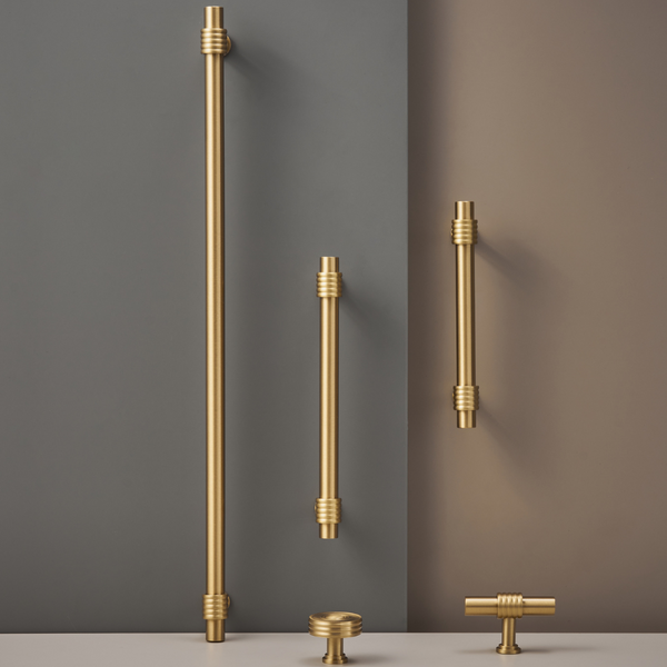 DRIFT / Solid Brass Handle - Handle Shop Couture