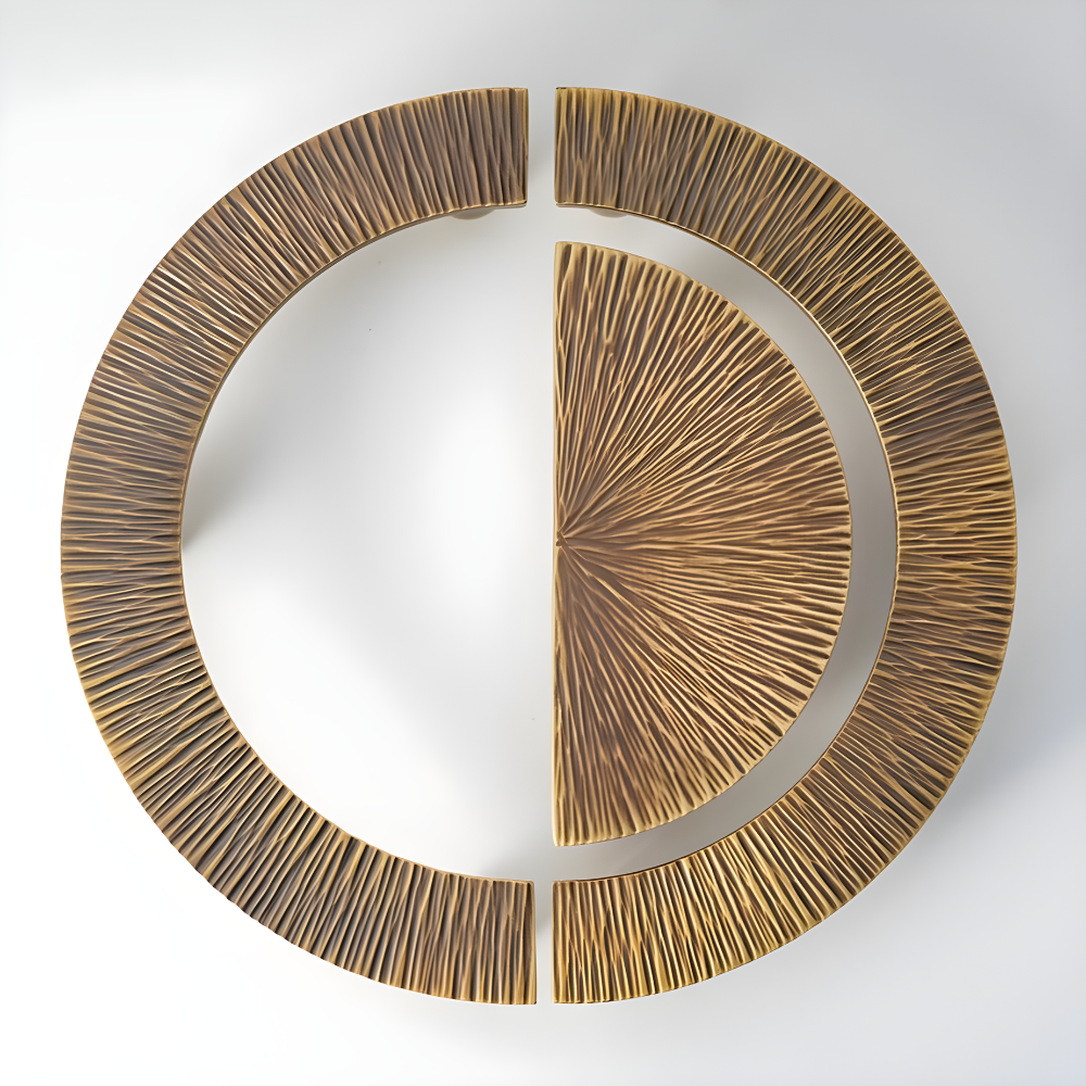 ARTEM / Solid Brass Semi Circle Handles | Handle Shop Couture - Handle ...