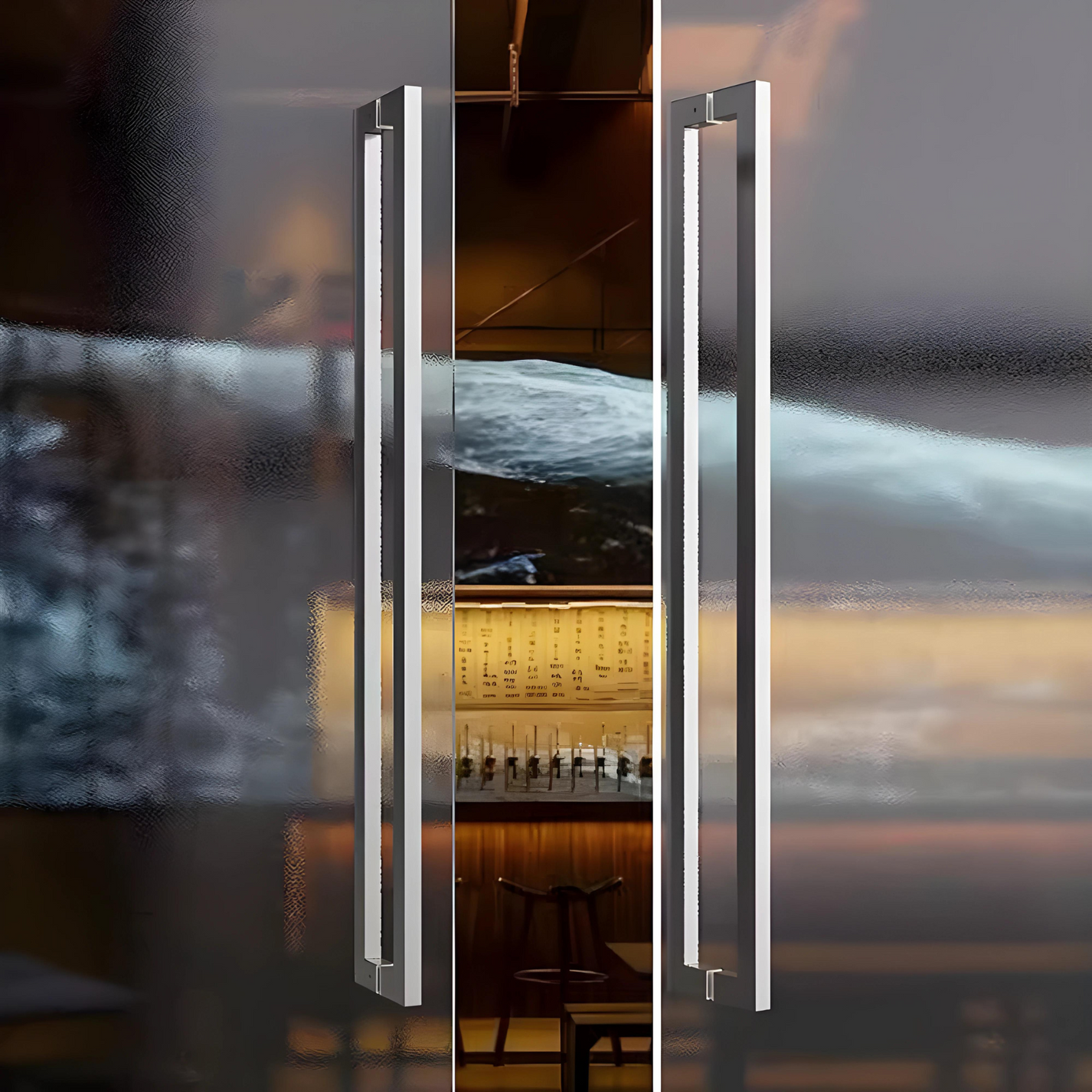 ANTON / Long Entrance Door Handles Push Pull | Handle Shop Couture ...