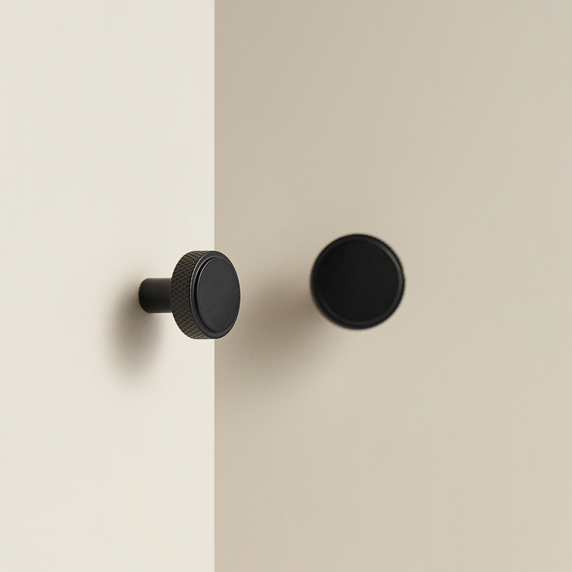 VOULA / Knurled Brass Knobs - Handle Shop Couture
