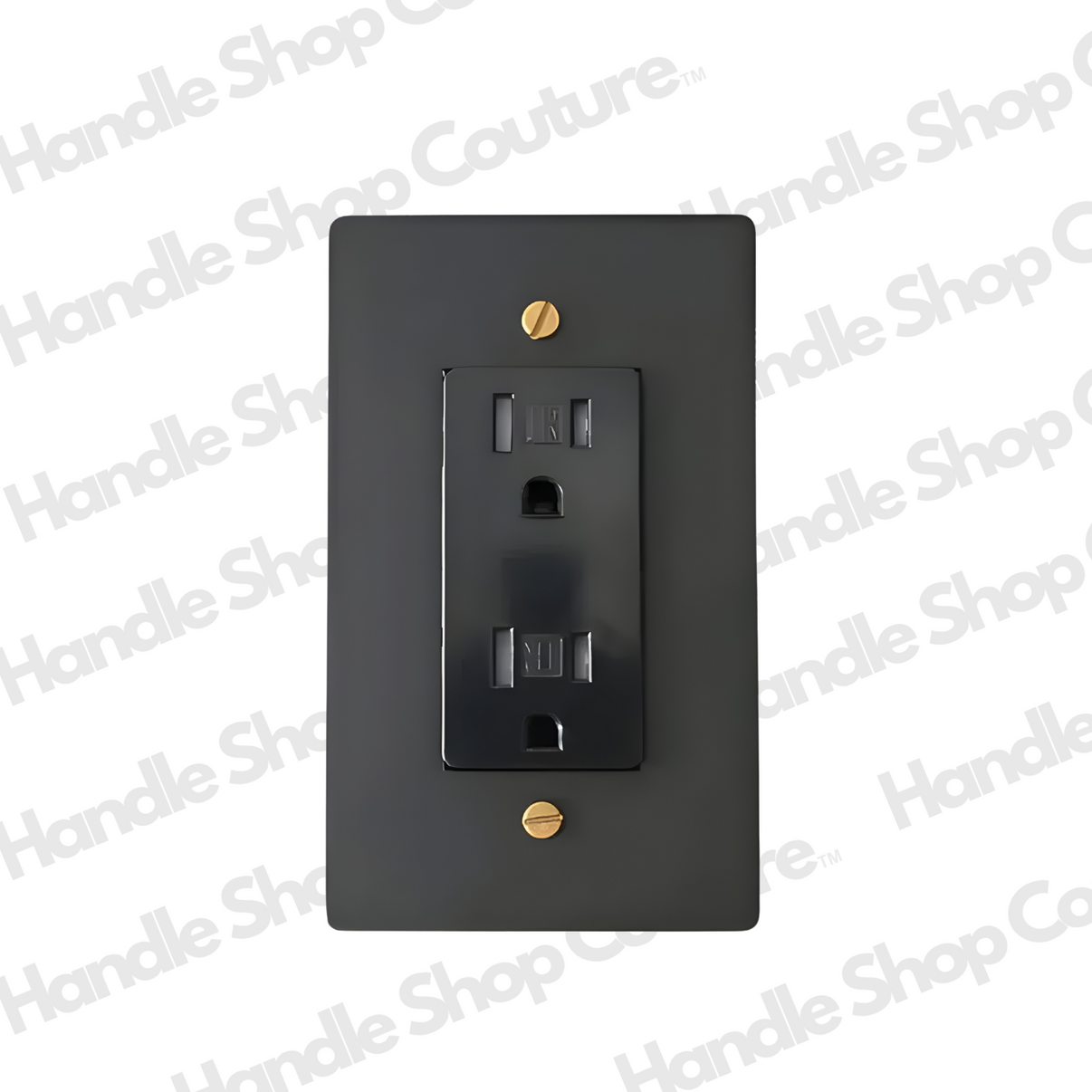 KLAS / Brass US Outlet (1-Gang) - Handle Shop Couture