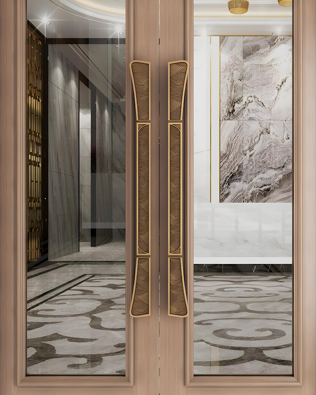 GIRO / Long Entrance Door Handles Push Pull | Handle Shop Couture ...