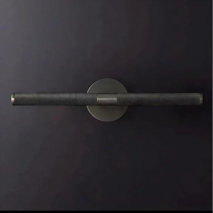 GILLY / Knurled Brass Wall Light - Handle Shop Couture