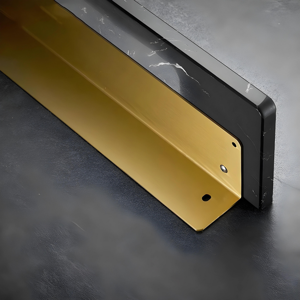 KILIAN / Marble & Brass Shelf - Handle Shop Couture