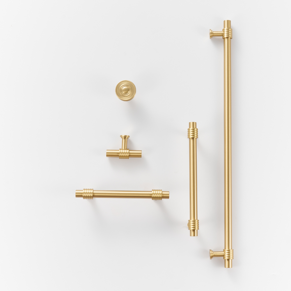 DRIFT / Solid Brass Handle - Handle Shop Couture