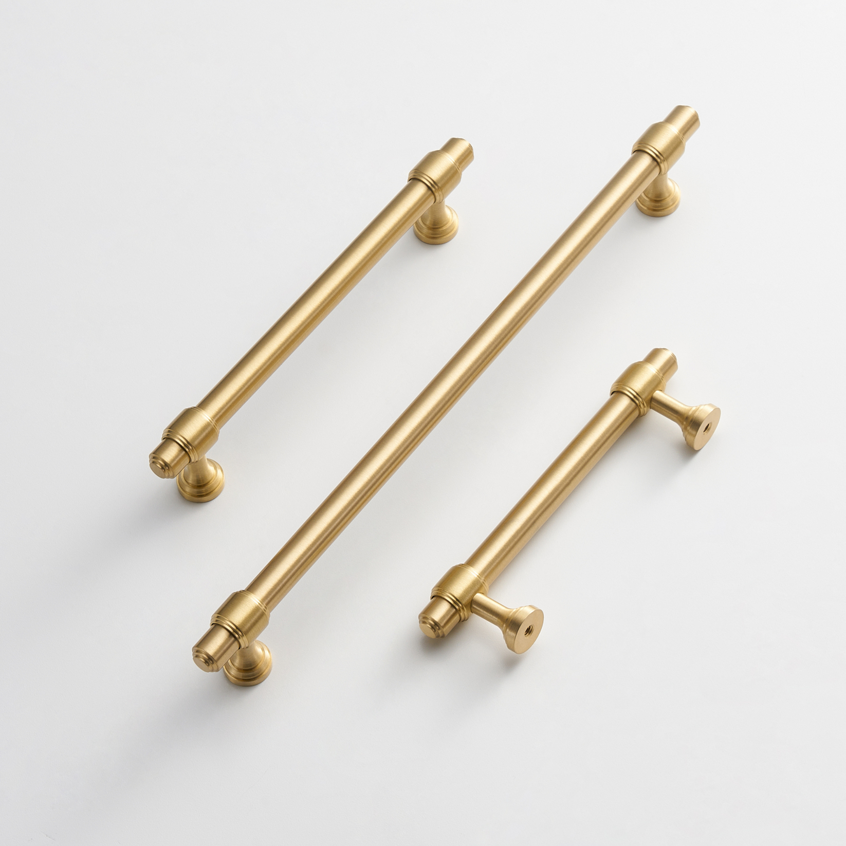 SOLON / Solid Brass Handle - Handle Shop Couture