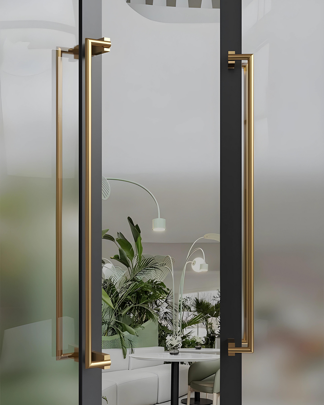 KARL / Long Entrance Door Handles Push Pull | Handle Shop Couture ...