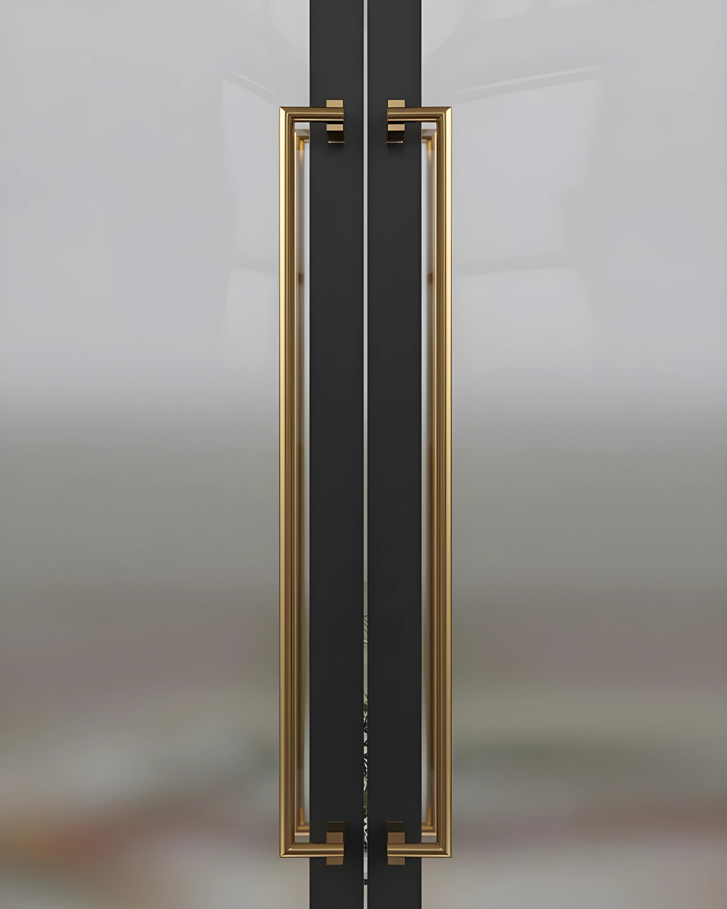 KARL / Long Entrance Door Handles Push Pull | Handle Shop Couture ...