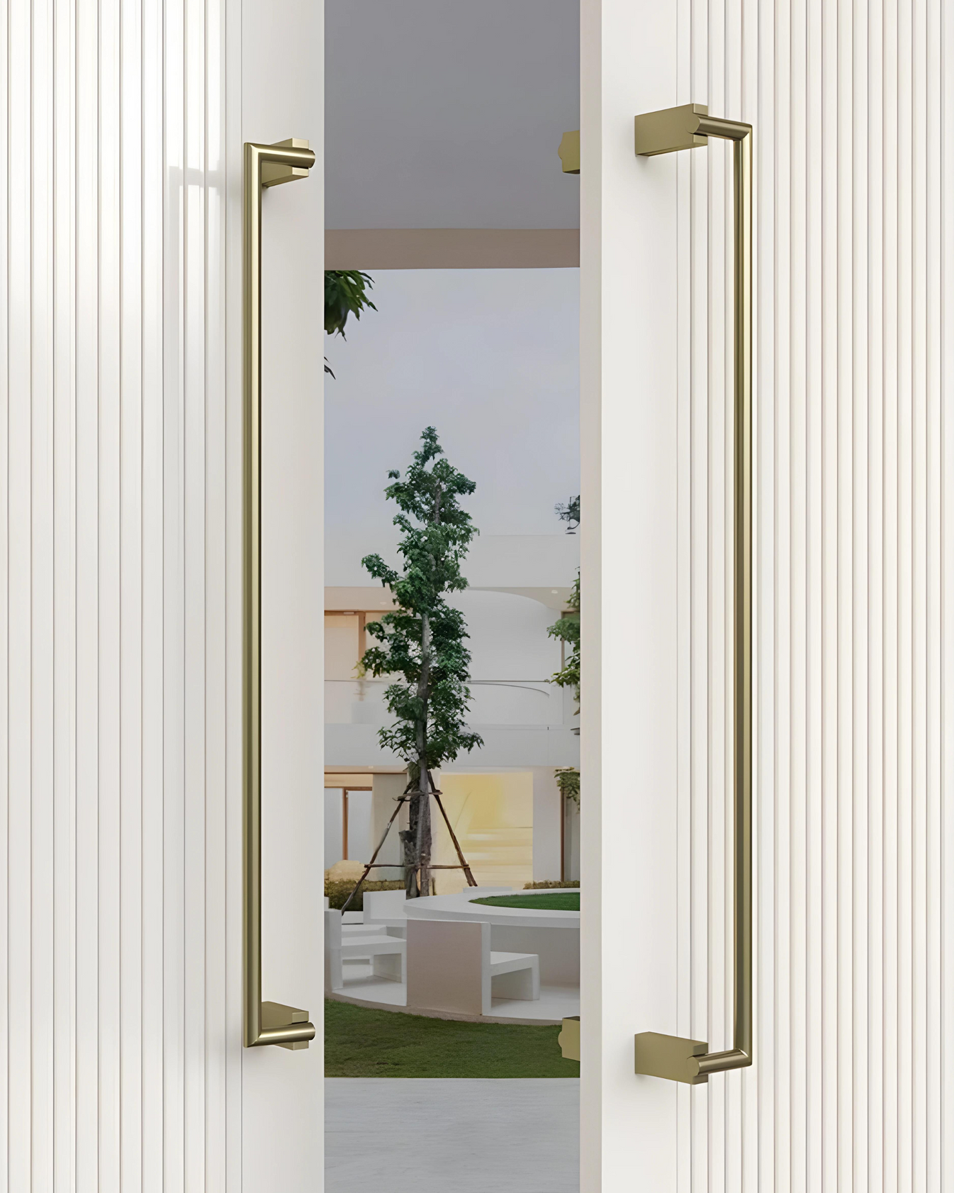 KARL / Long Entrance Door Handles Push Pull | Handle Shop Couture ...