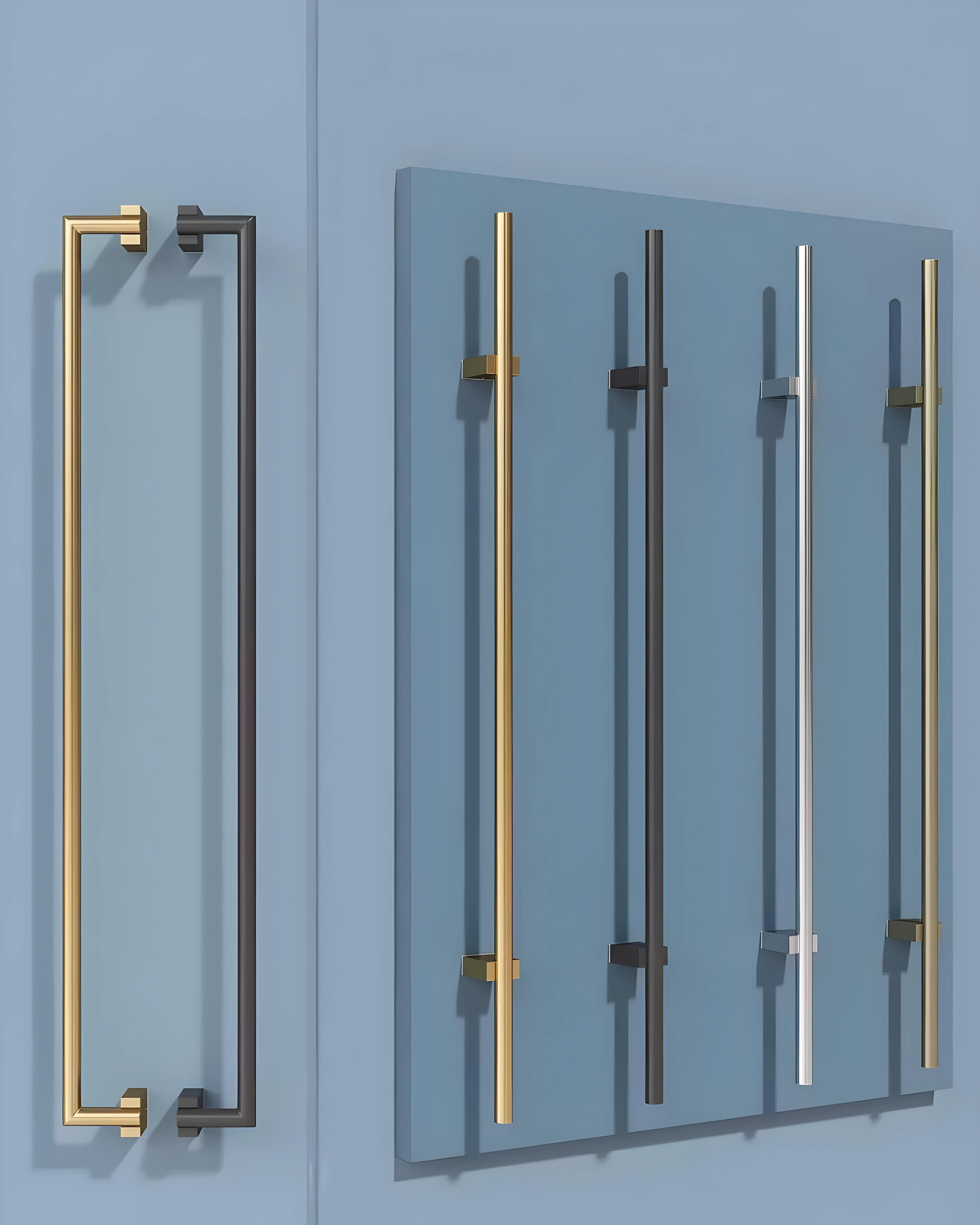 KARL / Long Entrance Door Handles Push Pull | Handle Shop Couture ...