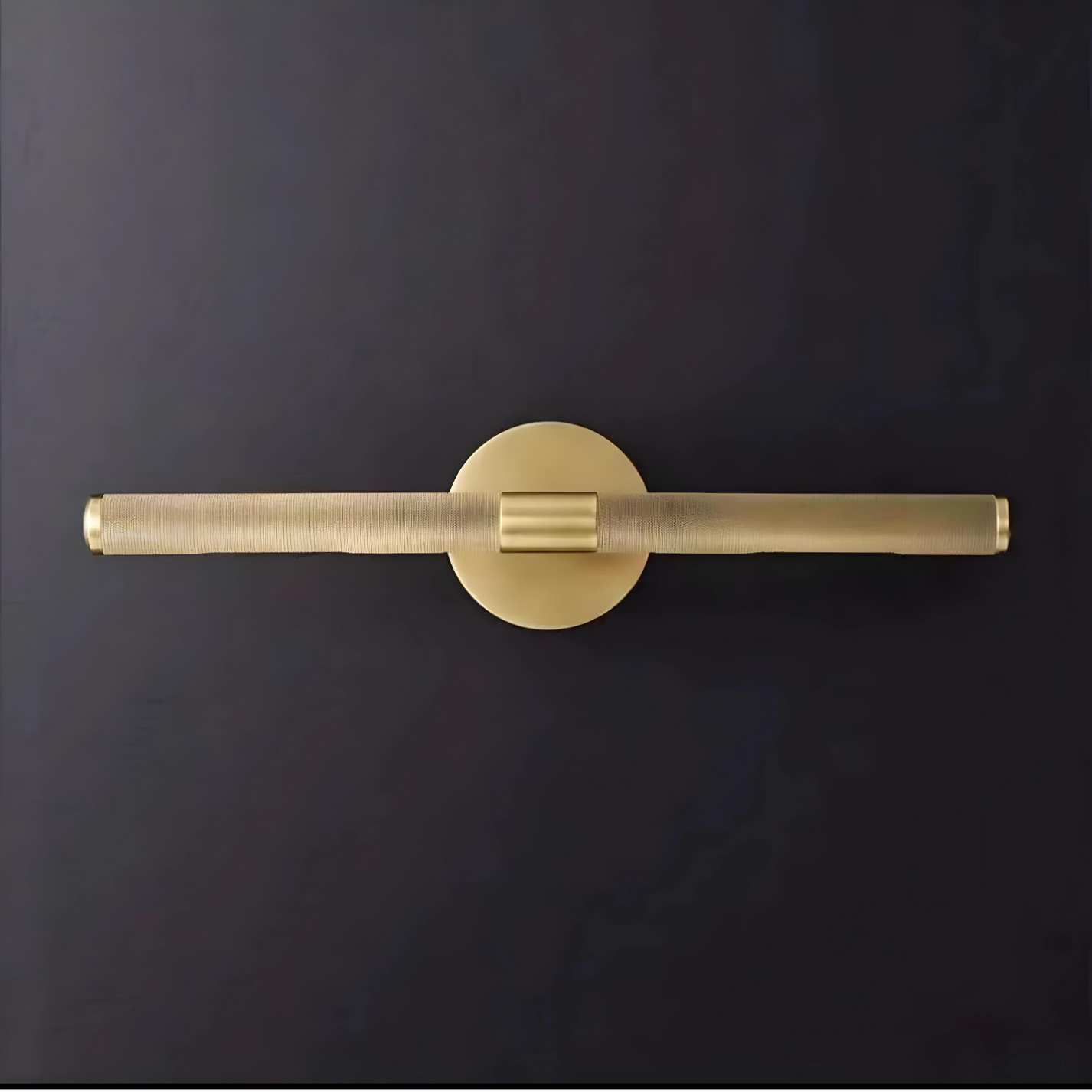 GILLY / Knurled Brass Wall Light - Handle Shop Couture