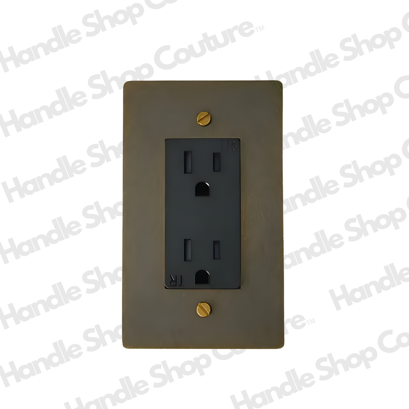 KLAS / Brass US Outlet (1-Gang) - Handle Shop Couture