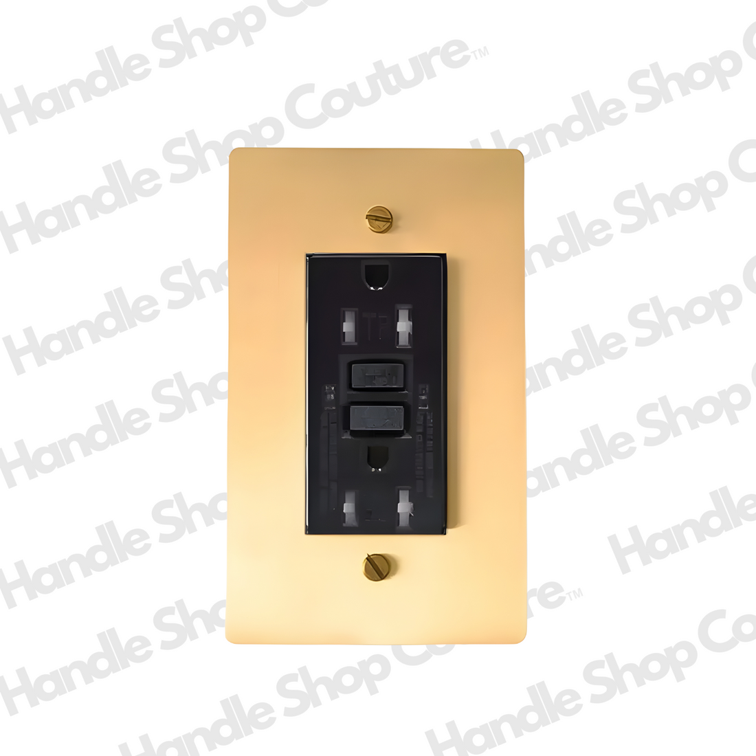 KLAS / Brass US Outlet (1-Gang) - Handle Shop Couture