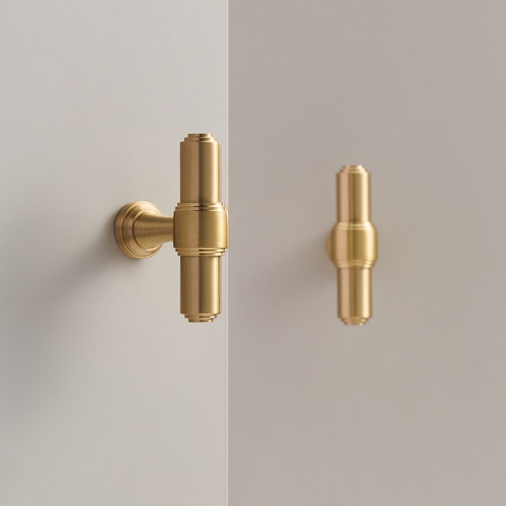 SOLON / Solid Brass Handle - Handle Shop Couture