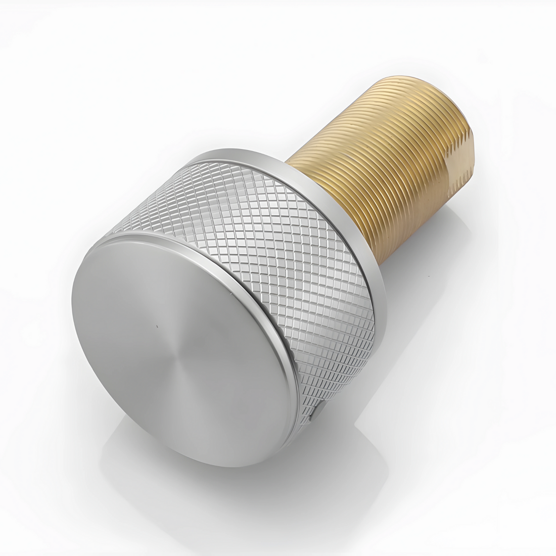 SENSIAL / Knurled Brass Kitchen Tap Faucet & Sprayer - Handle Shop Couture