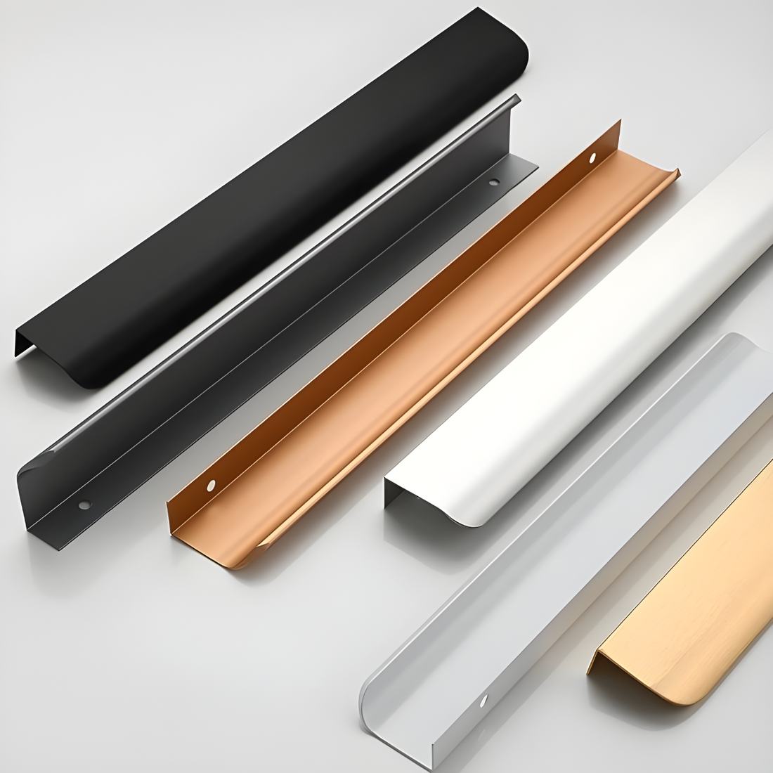 VANTAGE / Long Cabinet Edge Pull - Handle Shop Couture