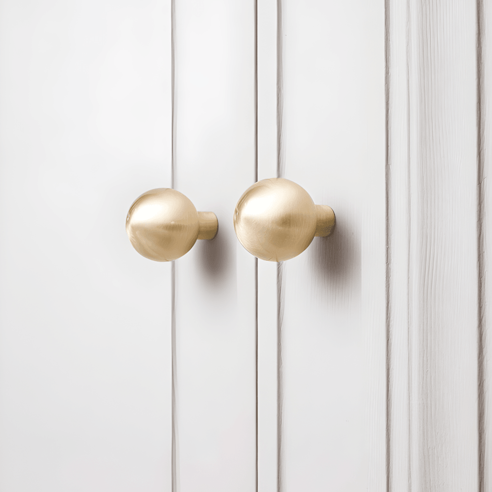 ALPERA / Solid Brass Knobs - Handle Shop Couture