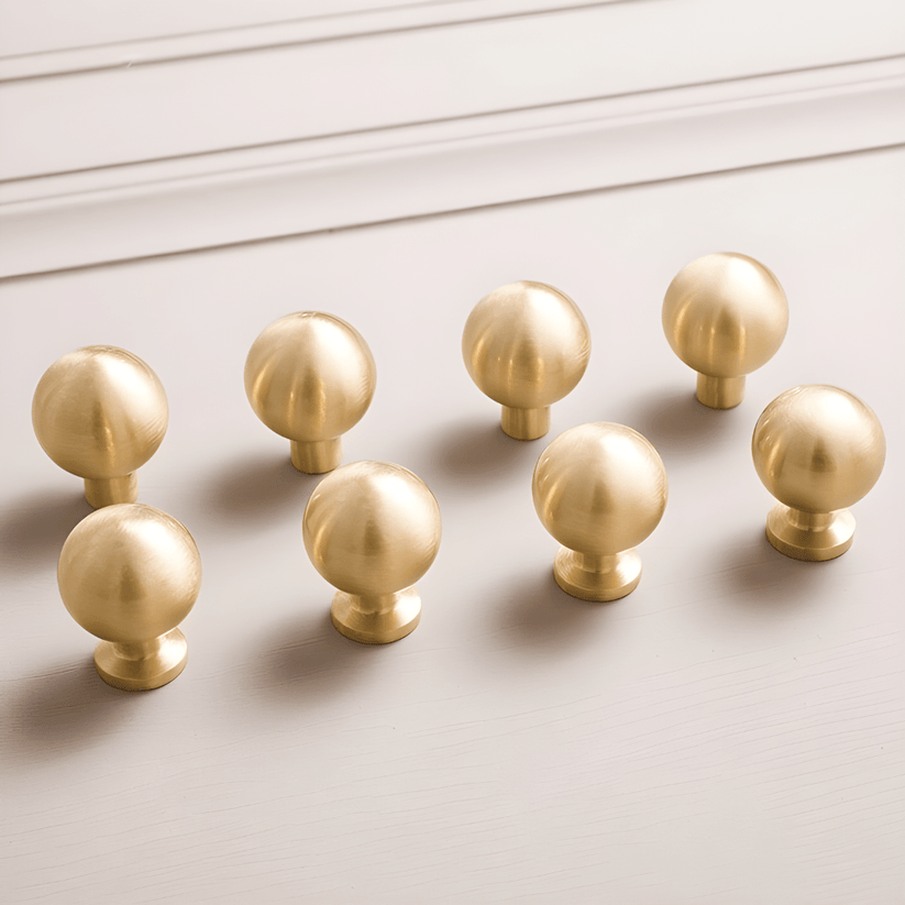 ALPERA / Solid Brass Knobs - Handle Shop Couture