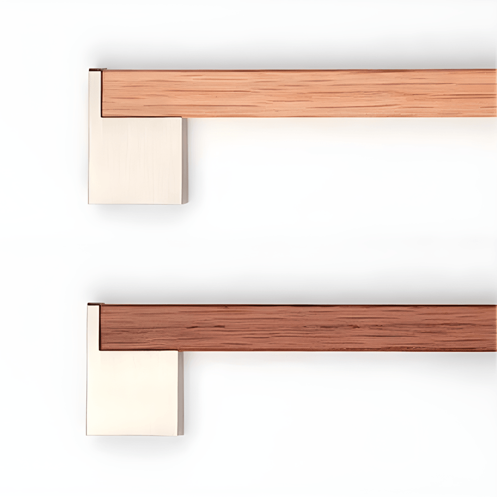 BEBEK / Walnut Wood & Stainless Steel Handles - Handle Shop Couture