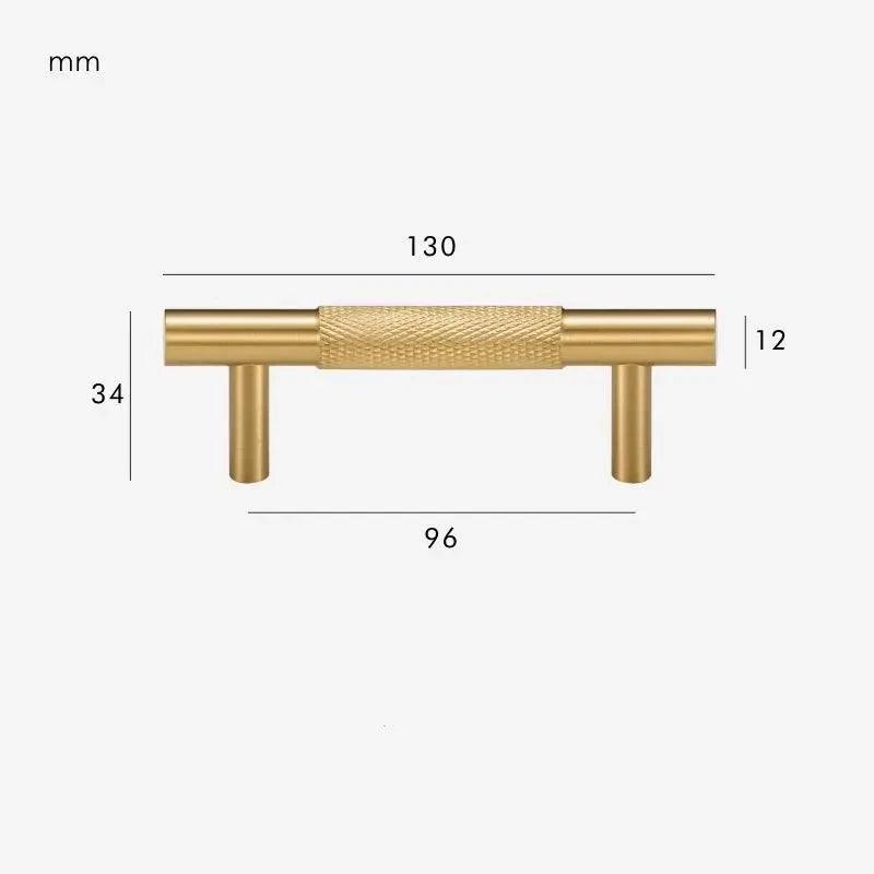 BOSPORUS / Solid Brass Handles - Handle Shop Couture