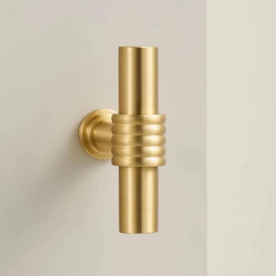 DRIFT / Solid Brass T-Bar - Handle Shop Couture