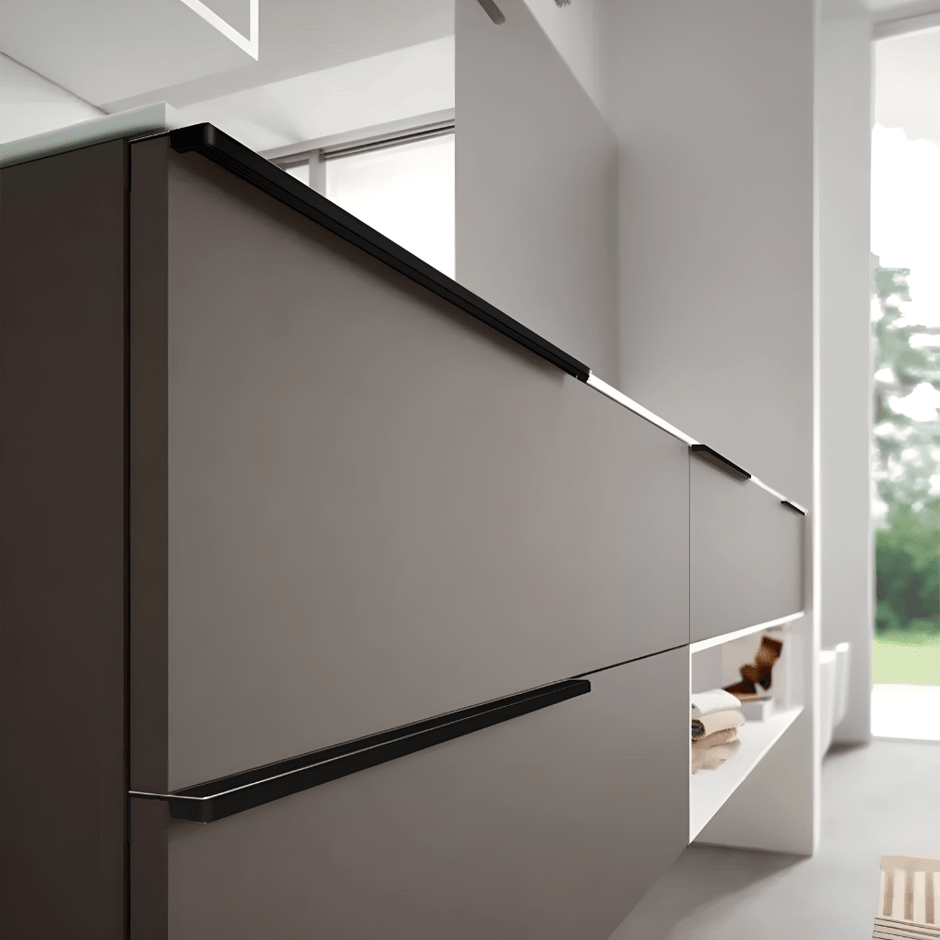 EDGE / Cabinet Edge Pull Invisible Handle | Handle Shop Couture ...