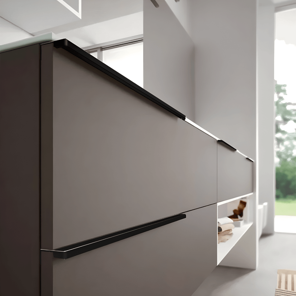 EDGE / Cabinet Edge Pull Invisible Handle | Handle Shop Couture ...