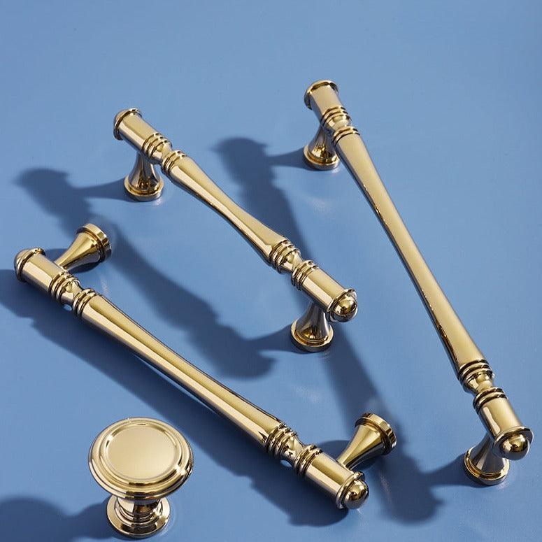 Helena / Solid Brass Handles | Handle Shop Couture - Handle Shop Couture