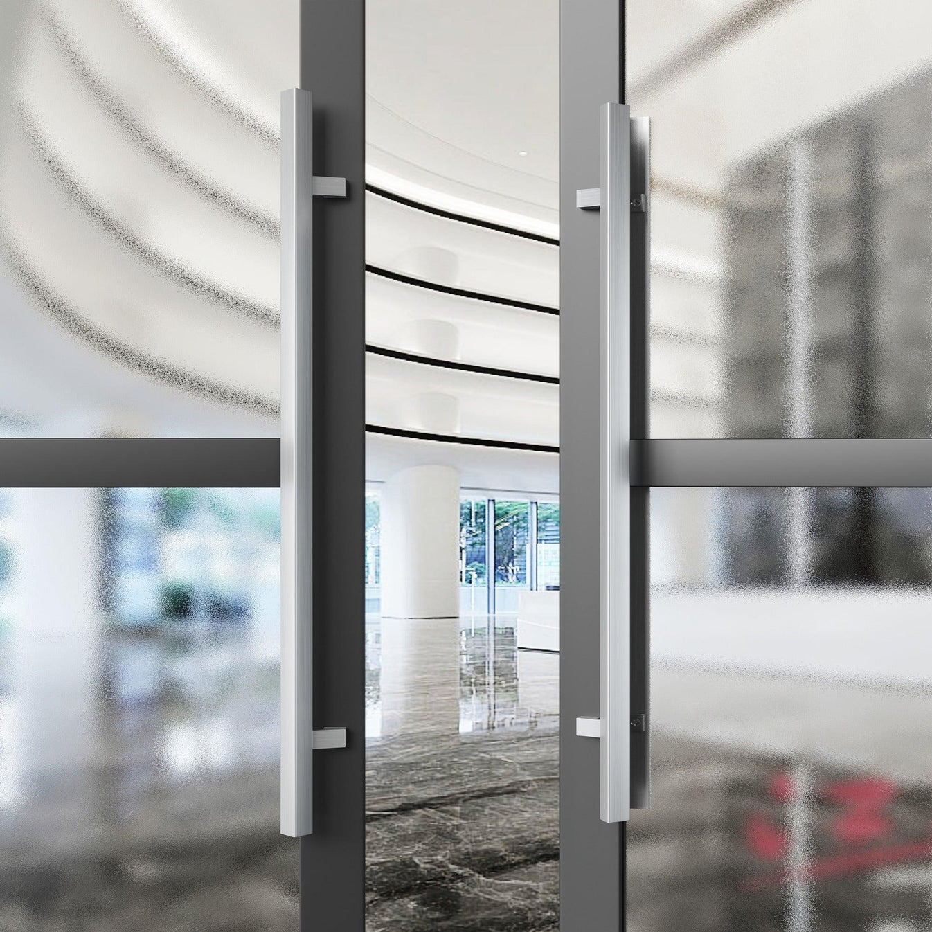 LOUSA / Long Entrance Door Handles Push Pull | Handle Shop Couture ...