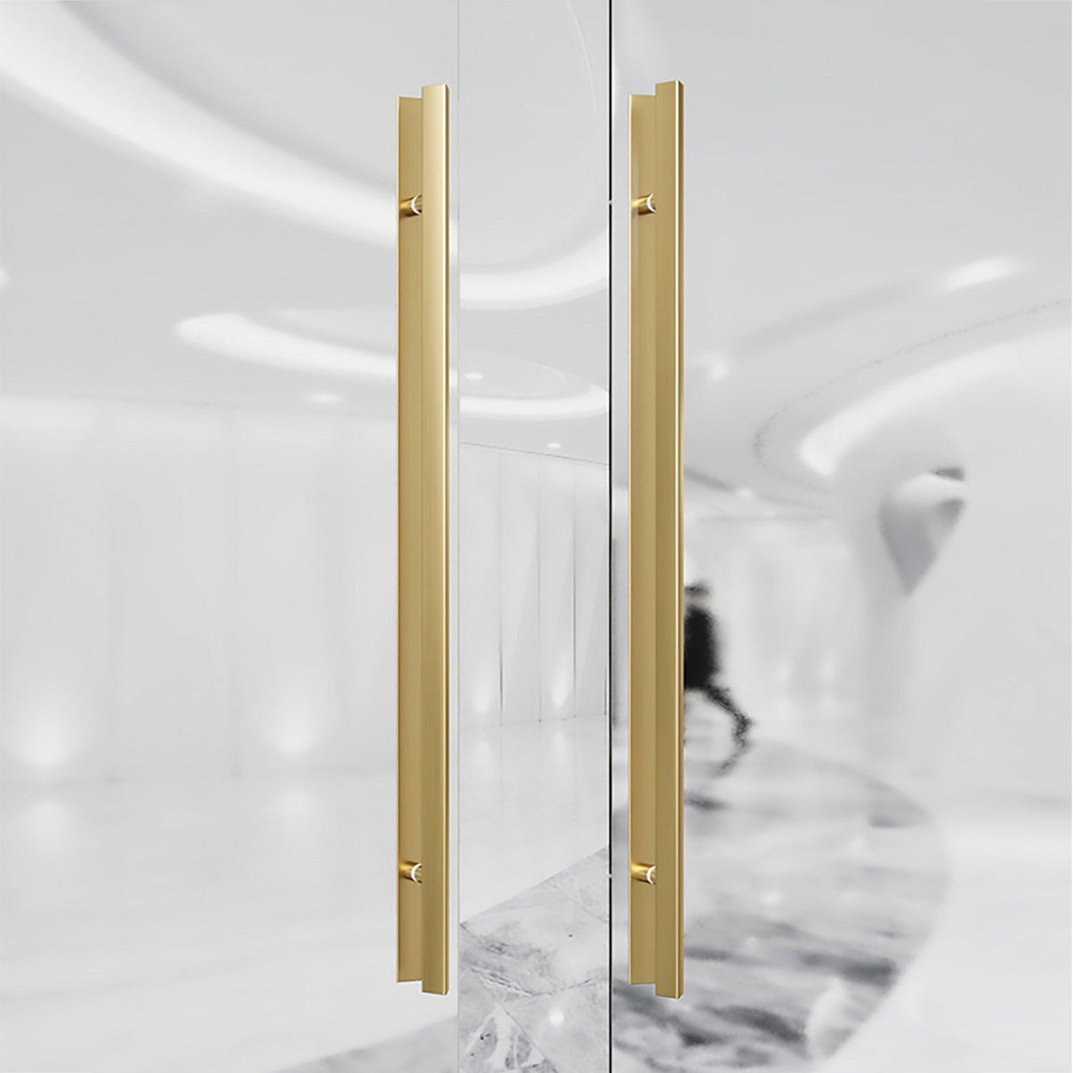 LOUSA / Long Entrance Door Handles Push Pull | Handle Shop Couture ...