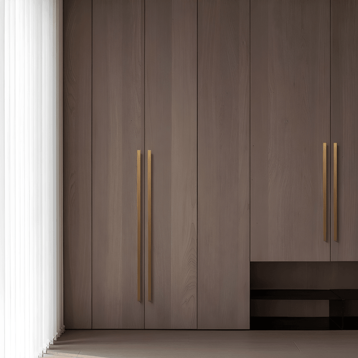 LUCKY 7 / Long Cabinet Pull Handles | Handle Shop Couture - Gunmetal ...