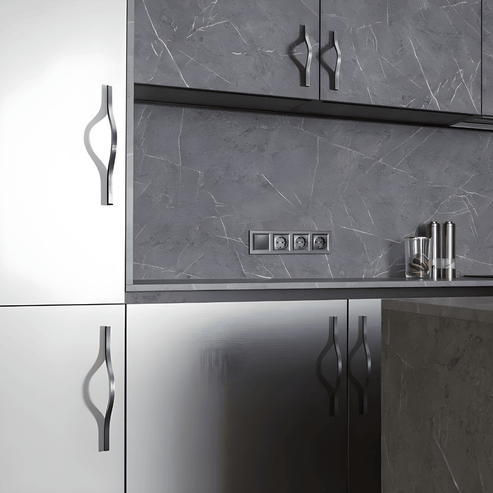 Long Curved Cabinet Door Handles | Handle Shop Couture - Handle Shop ...