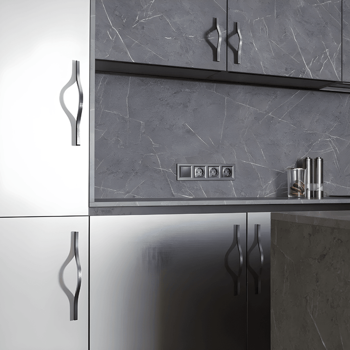 Long Curved Cabinet Door Handles | Handle Shop Couture - Handle Shop ...