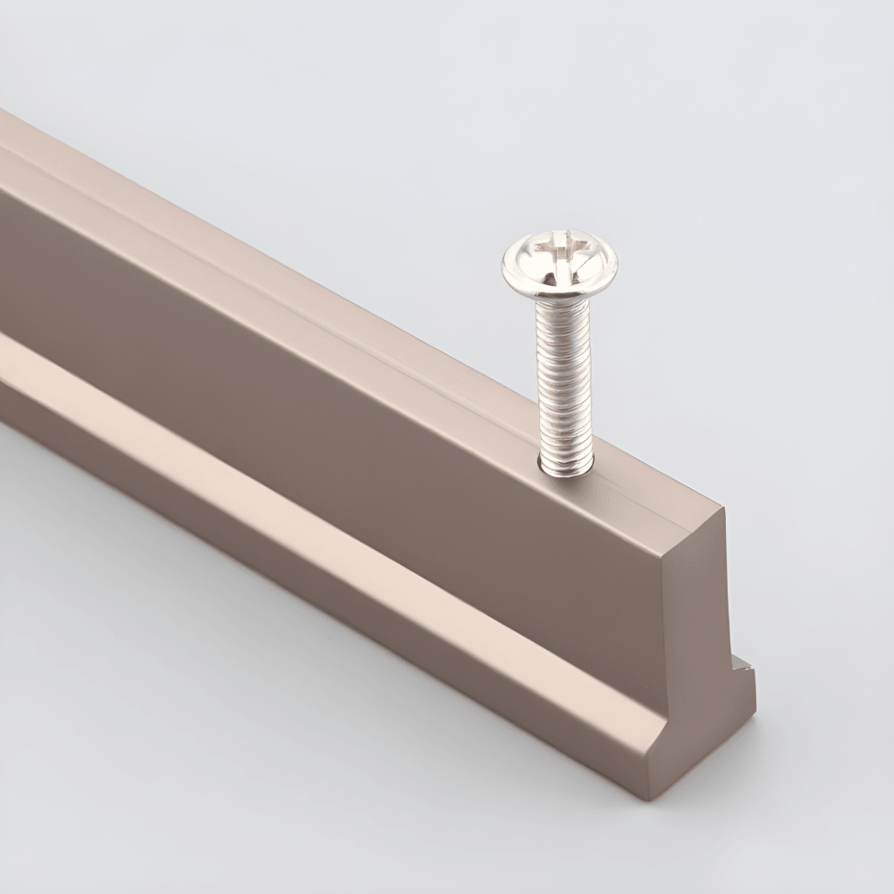 PONTO / Long Champagne Gold Cabinet Handles | Handle Shop Couture ...