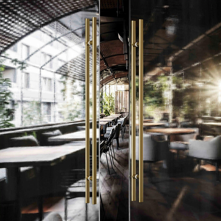 SAHARA / Long Entrance Door Handles Push Pull | Handle Shop Couture ...