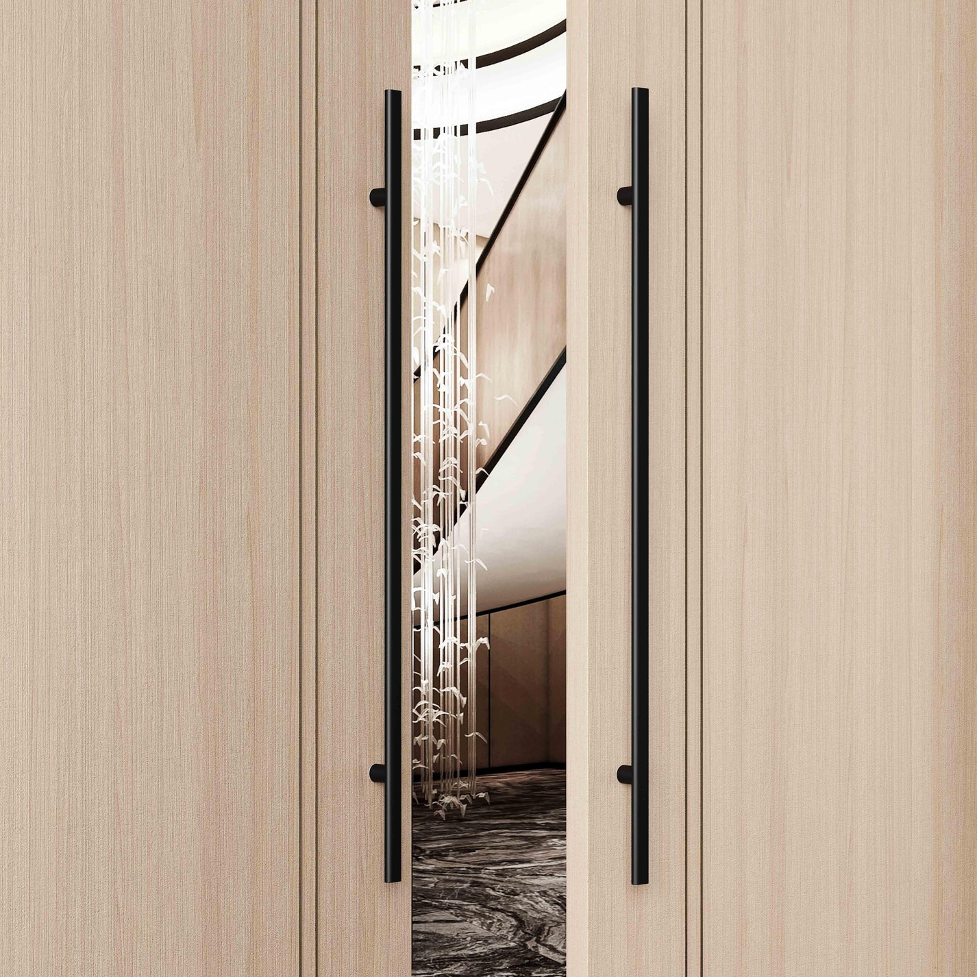 SAHARA / Long Entrance Door Handles Push Pull | Handle Shop Couture ...