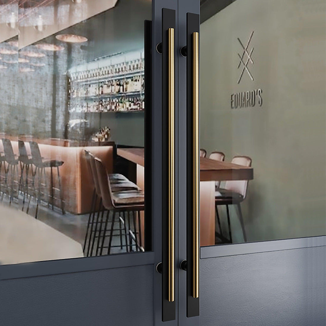 SINTRA / Long Entrance Door Handles Push Pull | Handle Shop Couture ...