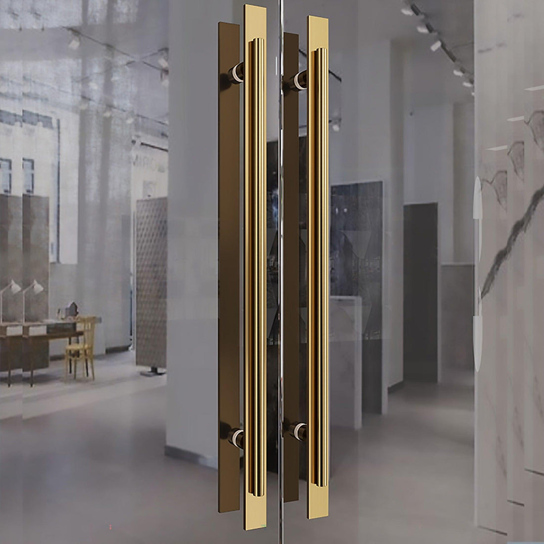 SINTRA / Long Entrance Door Handles Push Pull | Handle Shop Couture ...