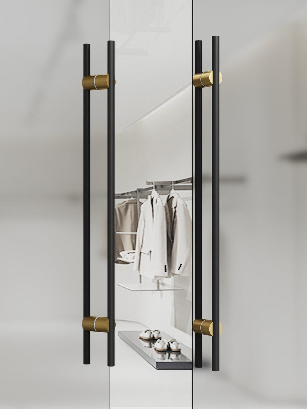 STELLE / Long Entrance Door Handles Push Pull | Handle Shop Couture ...