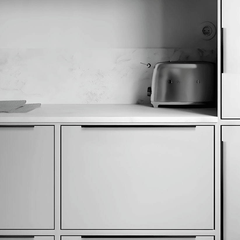 VANTAGE / Long Cabinet Edge Pull - Handle Shop Couture