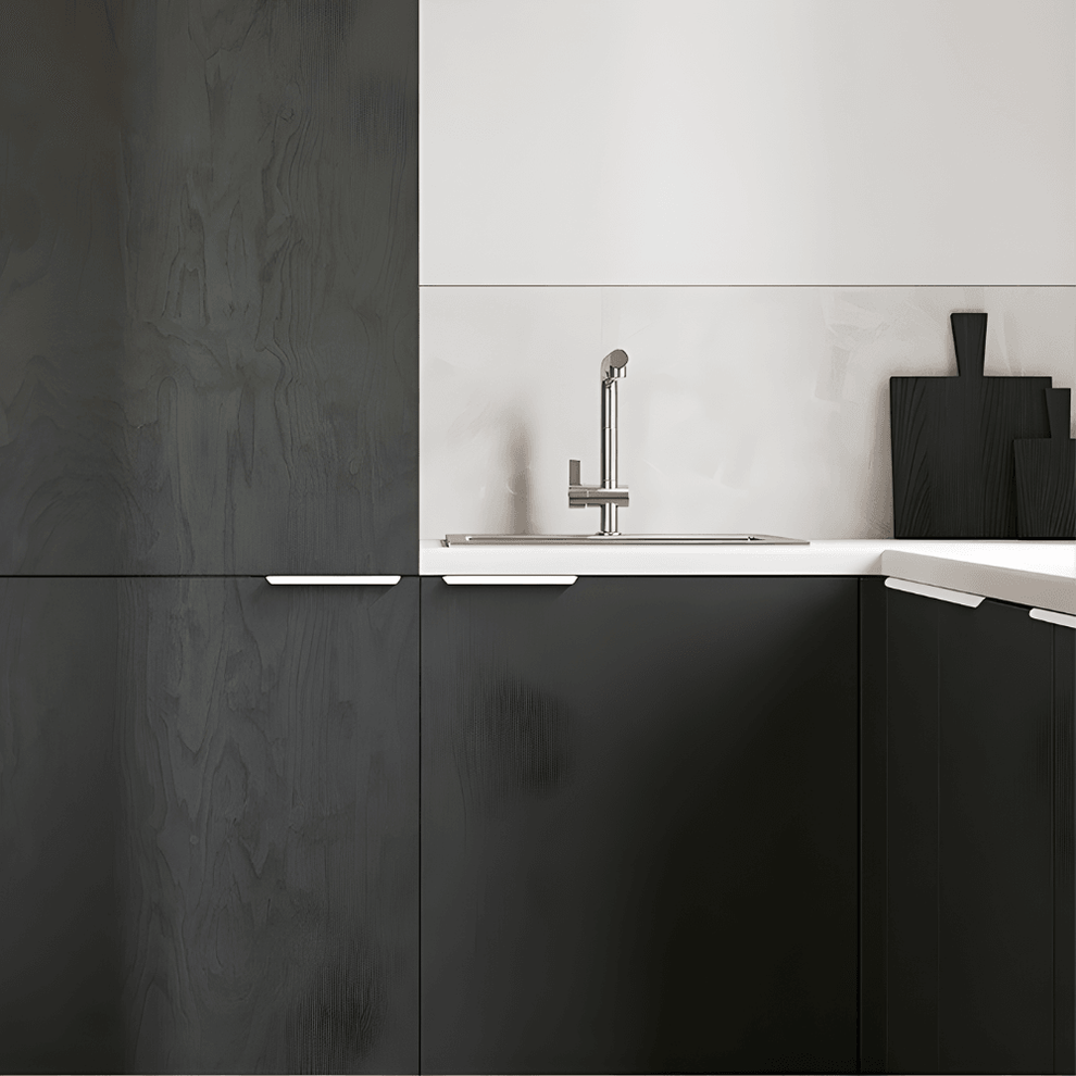 VANTAGE / Long Cabinet Edge Pull - Handle Shop Couture