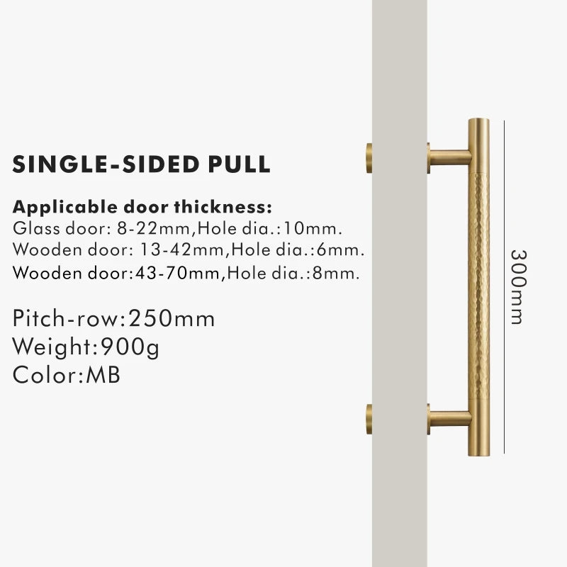 Double-Sided Brass Door & Appliance Handles | Handle Shop Couture ...