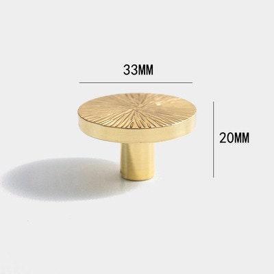 ARTEM / Solid Brass Semi Circle Handles | Handle Shop Couture - Handle ...