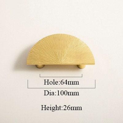 ARTEM / Solid Brass Semi Circle Handles | Handle Shop Couture - Handle ...