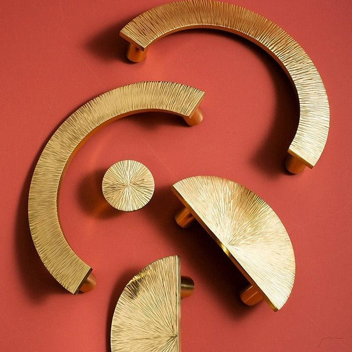 ARTEM / Solid Brass Semi Circle Handles | Handle Shop Couture - Handle ...